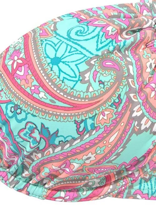 LASCANA Paisley Print Underwire Bikini Top
