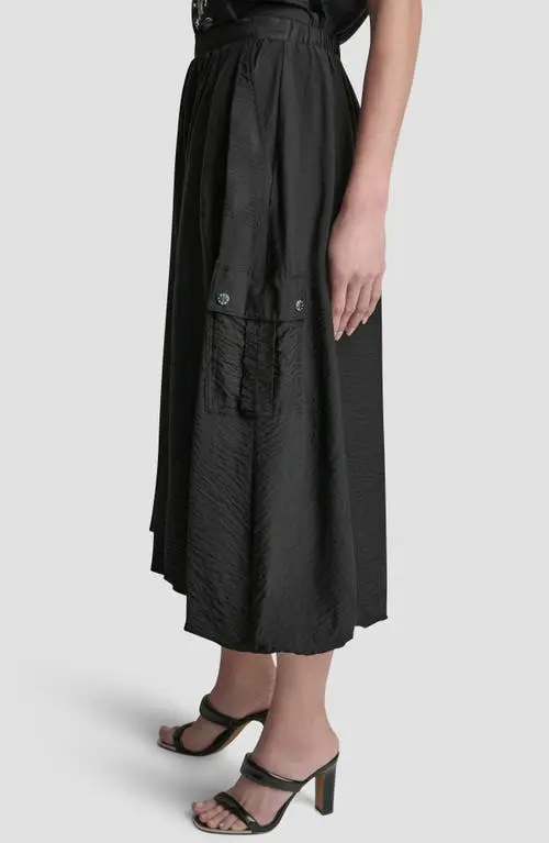 Dkny Bubble Cargo Midi Skirt