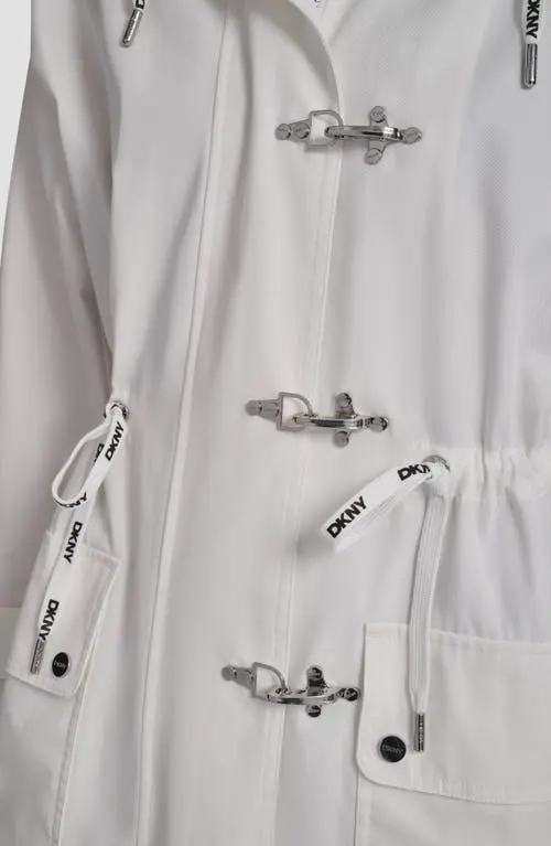 Dkny Hooded Longline Jacket