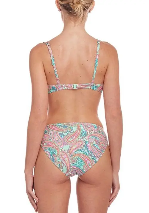 LASCANA Paisley Print Underwire Bikini Top