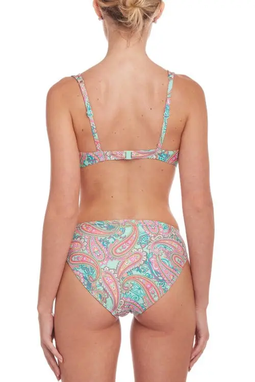 LASCANA Paisley Print Underwire Bikini Top