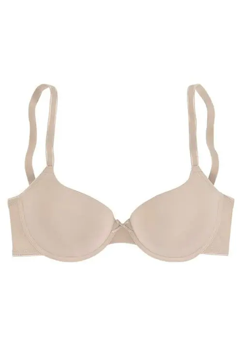 LASCANA Padded T-shirt Bra - Powder