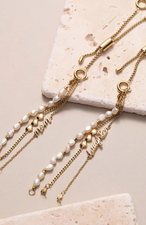 ALEX AND ANI Daughter Stranded Bracelet - White
