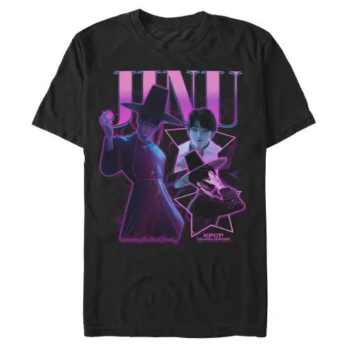 KPOP DEMON HUNTERS Jinu Saja Collage T Shirt