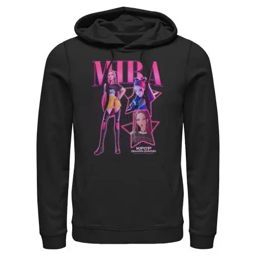 KPOP DEMON HUNTERS Mira Super Star Logo Lightweight Hoodie
