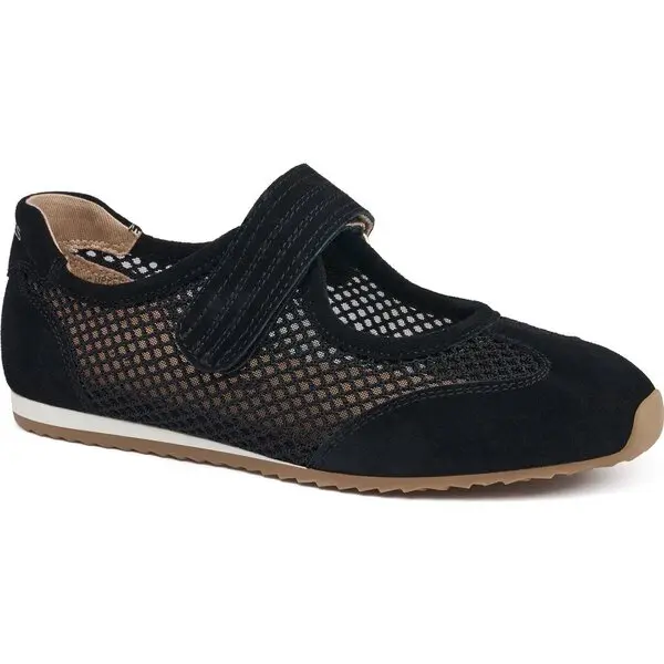 J/SLIDES NYC Patricia-m Mesh Sneaker - Black
