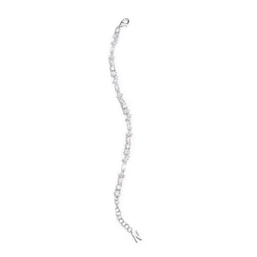 NICKHO REY Julie Bracelet - White/white Rhodium