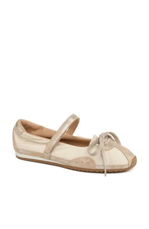 J/SLIDES NYC Pavia Mary Jane Sneaker - Sand