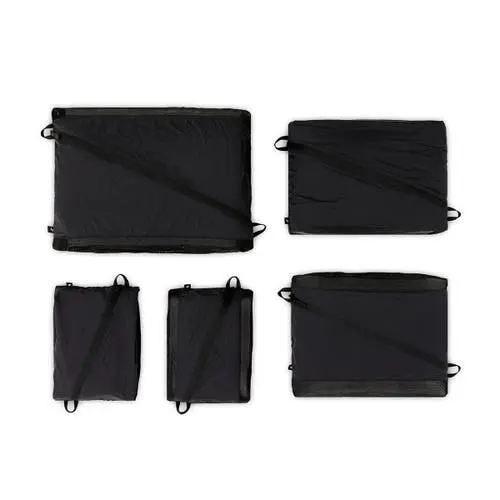 LOJEL Ordo 5-piece Travel Packing Organizer Set - Black