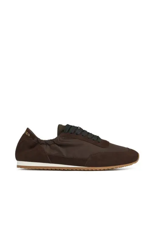 J/SLIDES NYC Prisha Lace-up Sneakers - Dk-brown