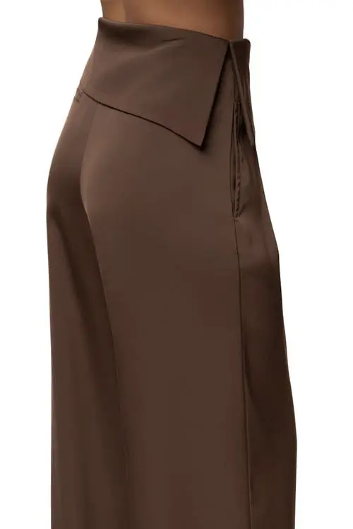 JLUXLABEL Executive Trousers - Chocolate