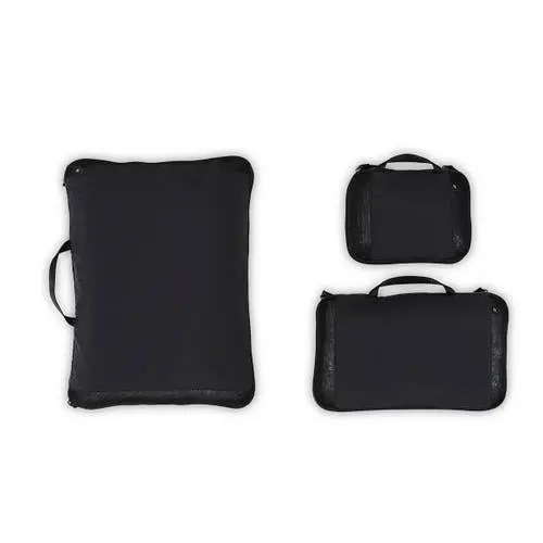 LOJEL Compression Packing Cubes 3-piece Set - Black