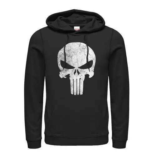 MARVEL Punisher Retro Skull Symbol Hoodie