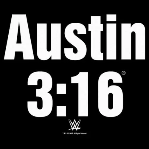 WWE Stone Cold Steve Austin 316 White Logo T-shirt