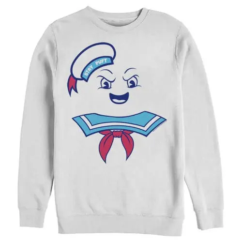 GHOSTBUSTERS Stay Puft Marshmallow Face Crewneck Sweatshirt