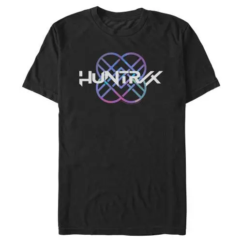 KPOP DEMON HUNTERS Huntrix Holographic Logo T Shirt