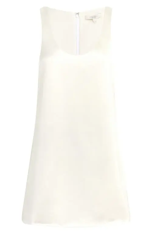 FAVORITE DAUGHTER Sleeveless Satin Mini Dress - Ivory