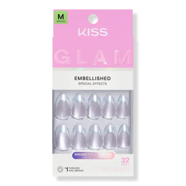 Kiss Glam Embellished Press On Nails - Fairy Tale