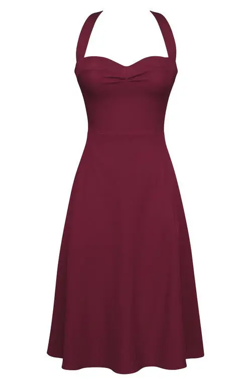 House Of Cb Carolla Halter Mini Dress