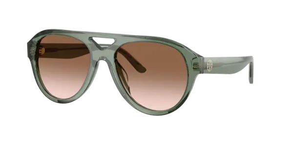 Tory Burch Sunglass Ty7233u - Light Grey Gradient Dark Grey