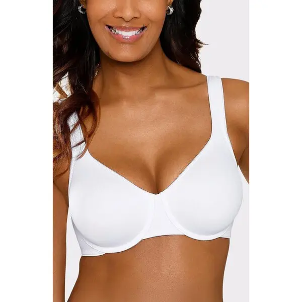 LASCANA Unlined Underwire T-shirt Bra - White