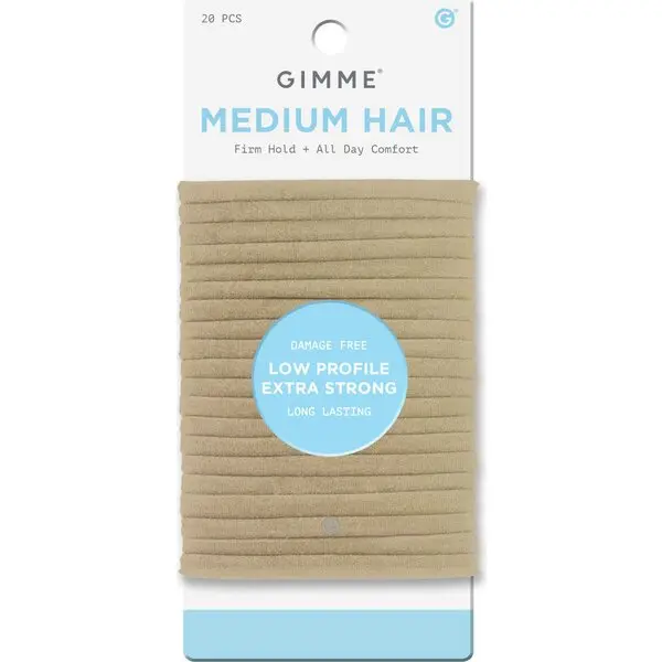 GIMME BEAUTY Low Profile Hair Bands - Blonde