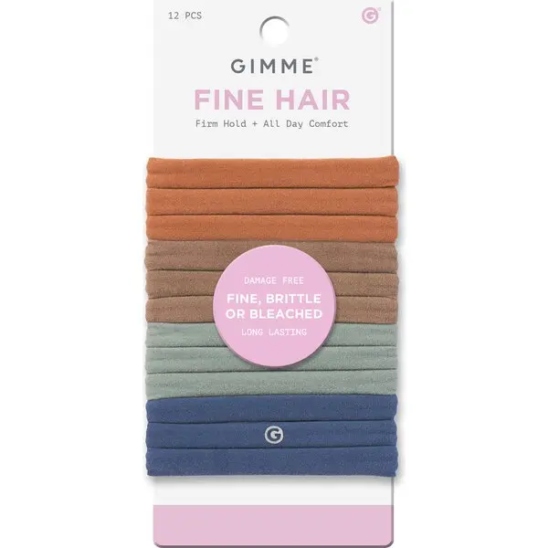 GIMME BEAUTY Fine Fit Hair Bands - Blue-green