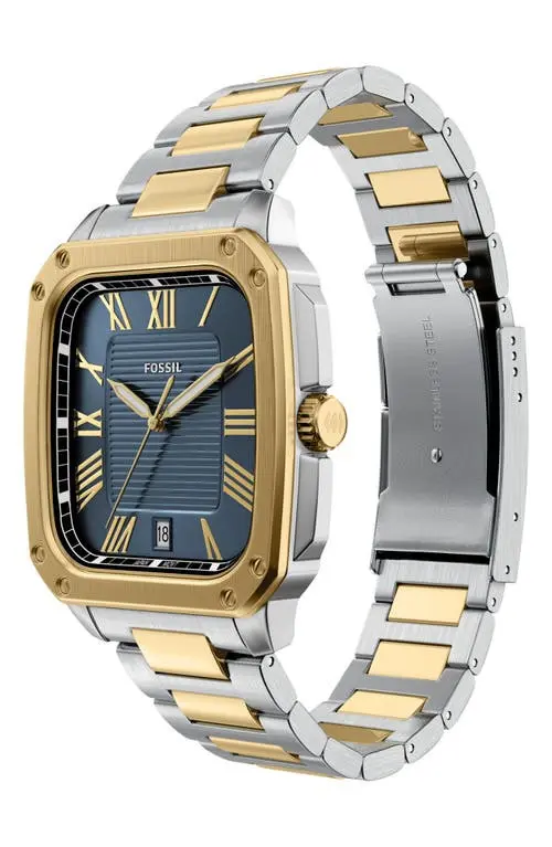 Fossil Crosby Two-tone Bracelet Watch