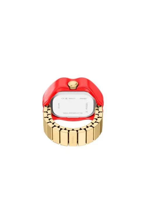 Fossil Lips Ring Watch