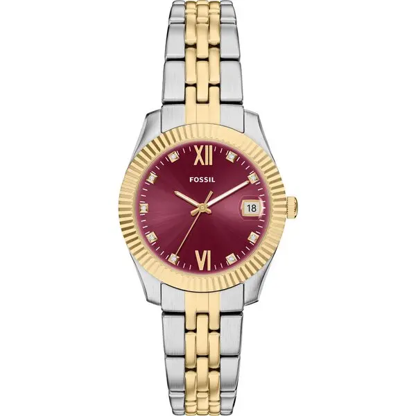 Fossil Scarlette Two-tone Bracelet Watch - Two Tone