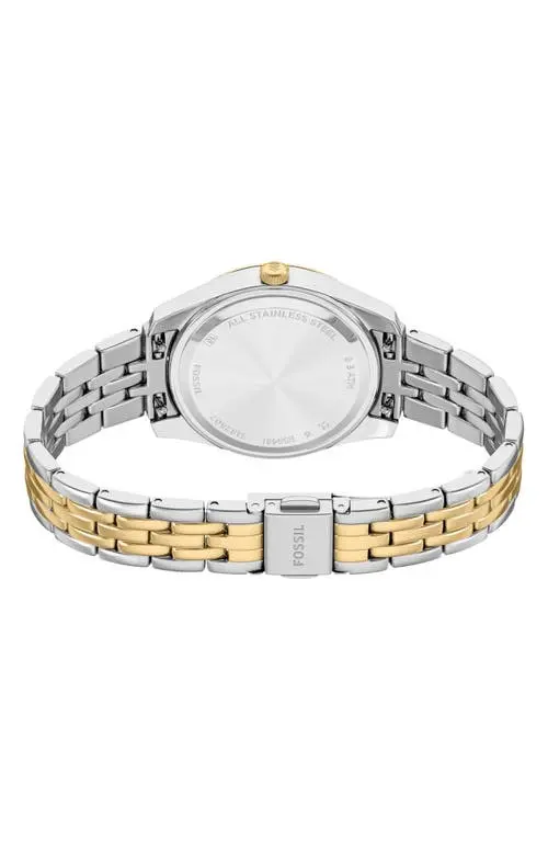 Fossil Scarlette Two-tone Bracelet Watch