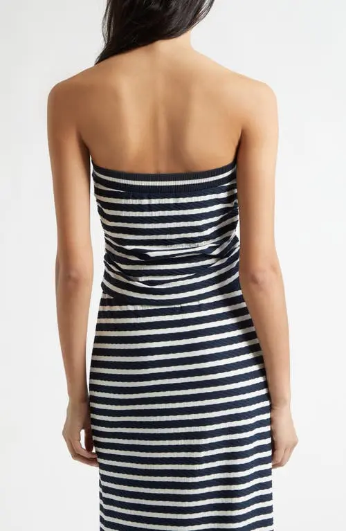 Ramy Brook Raya Stripe Strapless Top