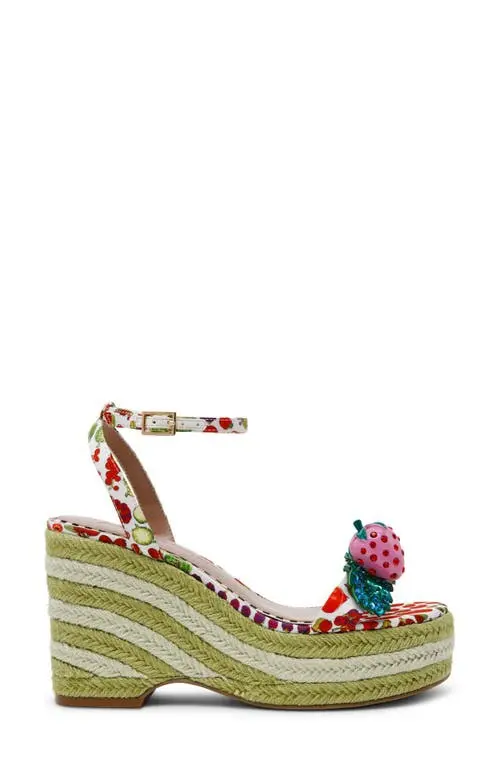 Betsey Johnson Bobbie Platform Wedge Sandal