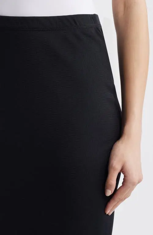 Loveappella Flounce Hem Midi Skirt