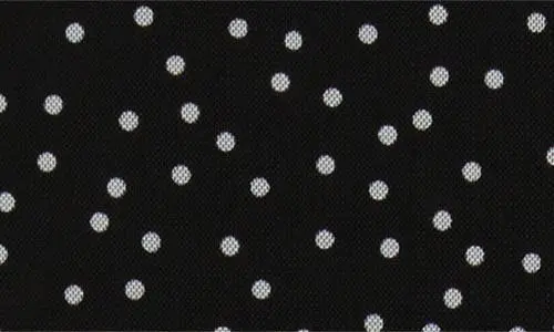 Loveappella Polka Dot Mesh Midi Skirt