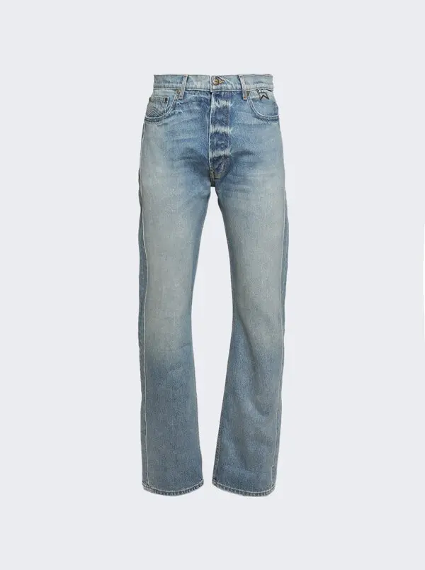 Rhude 90s Traxedo Denim Jeans - Light  Blue