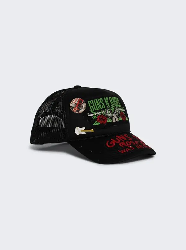 MadeWorn Guns N' Roses Hand-painted Trucker Hat
