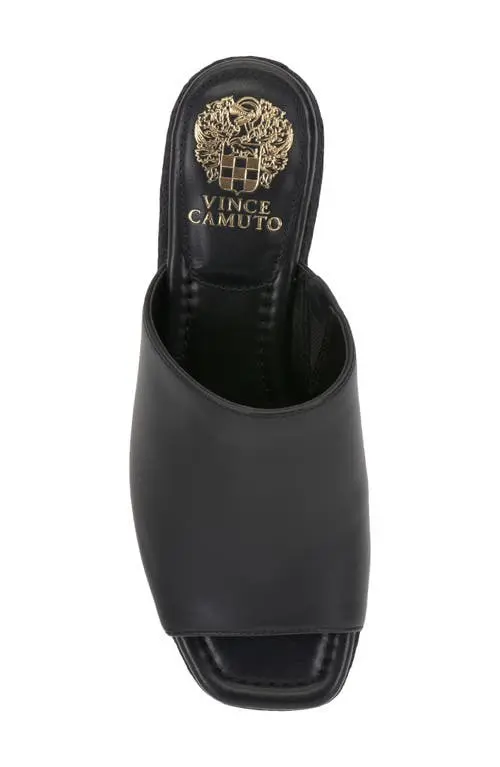 Vince Camuto Lierna Platform Wedge Sandal - Black