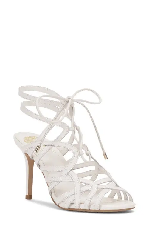 Vince Camuto Tilly Ankle Wrap Sandal - Bianco