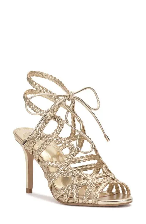 Vince Camuto Tilly Ankle Wrap Sandal - Egyptian Gold