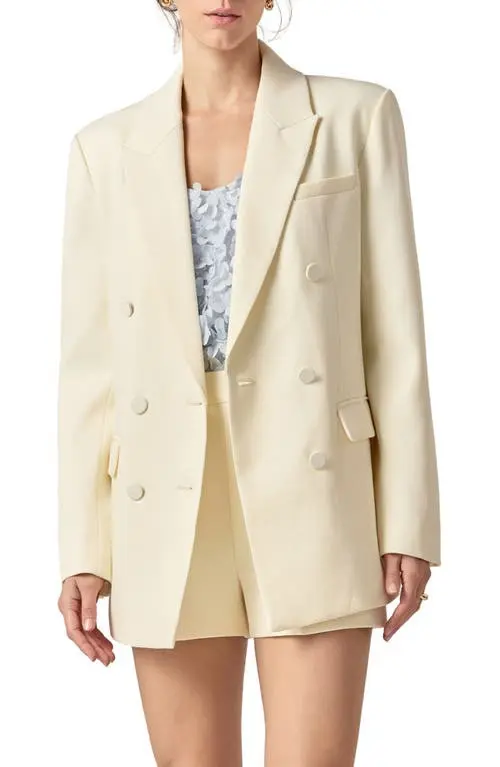 English Factory Double Breasted Jacket