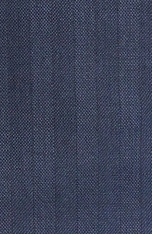 TOM FORD Wool Sharkskin Herringbone Suit - Navy