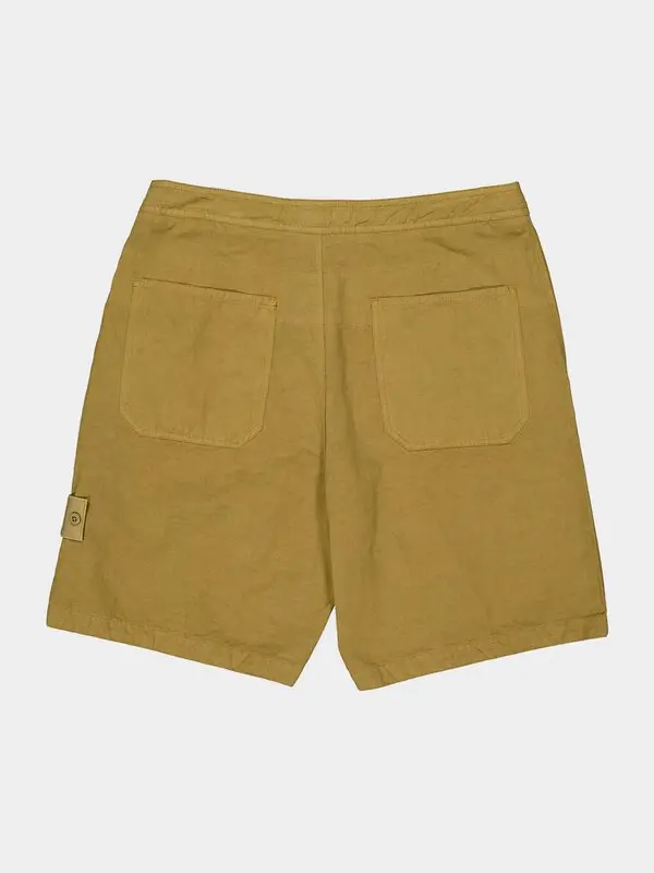 Stone Island Cotton Canvas Shorts