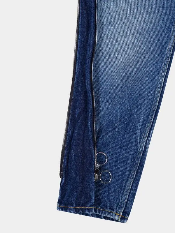 Rabanne Zip-detail Cropped Jeans