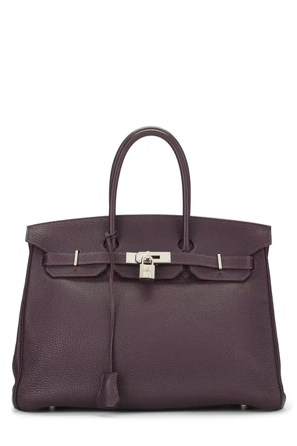 Hermès Togo Birkin 35 - Raisin