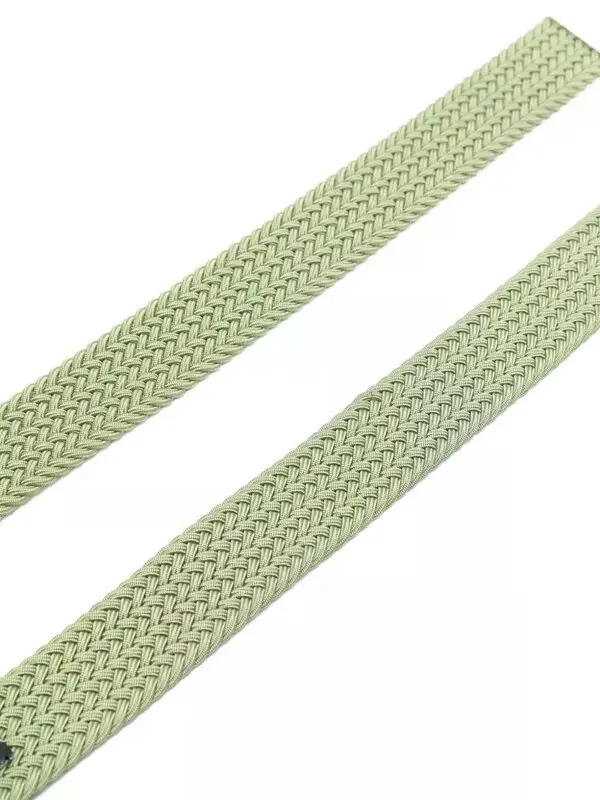 DELL'OGLIO Woven Buckle Belt