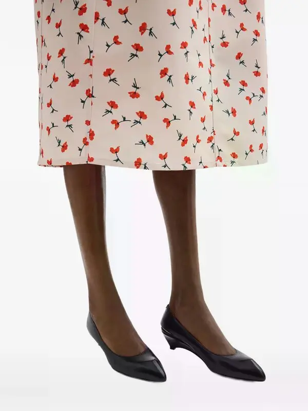 JIL SANDER Pointed-toe Slingback Pumps - Black