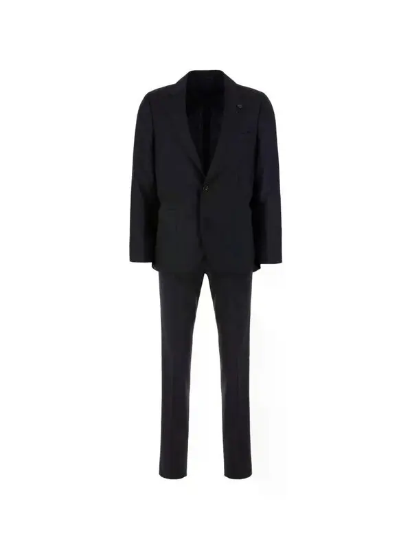 LARDINI Single-breasted Suit - Blue