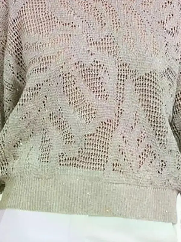 Brunello Cucinelli Open-knit Sweater