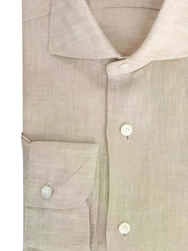 BARBA NAPOLI Buttoned Shirt - Neutrals